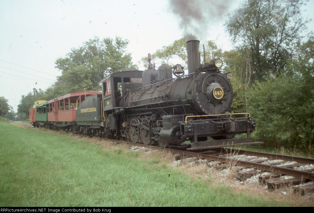PRR 643; built in the Juniata Shops